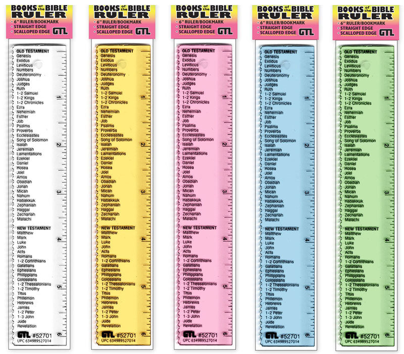 Books of the Bible Ruler – Sword of the Lord Publications